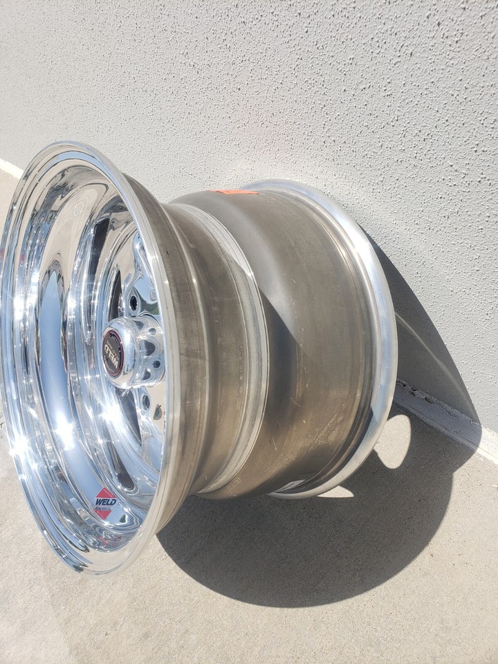 Weld Racing Prostar 15x10 5x4.75 Polished Rim | eBay