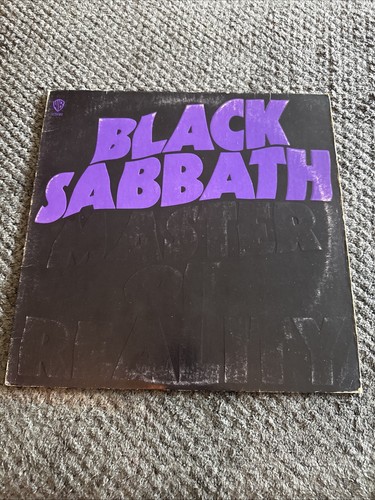 Black Sabbath Master Of Reality Lp Record 1971 Insert Vinyl Nice! | eBay