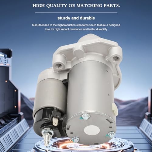 19185N Starter Motor Fit for 2011-2016 3.6L V6 Engine Dodge Durango ...