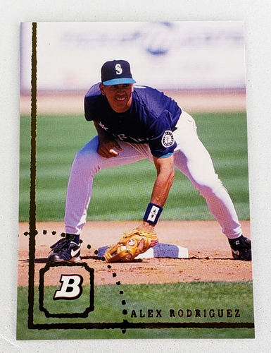 2005 Bowman Baseball A-Rod Throwbacks Alex Rodriguez #94-AR Seattle ...