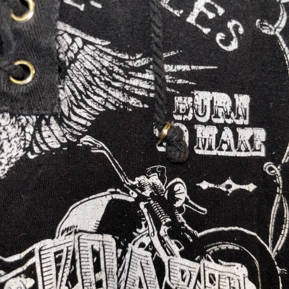 Gaze Black Vintage Cycles West Coast Tank Top Sleeveless Shirt Size Lg ...