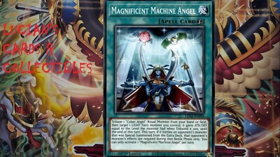 A502 YUGIOH SPELL CARD MAGNIFICENT MACHINE ANGEL LDS2-EN094 | eBay