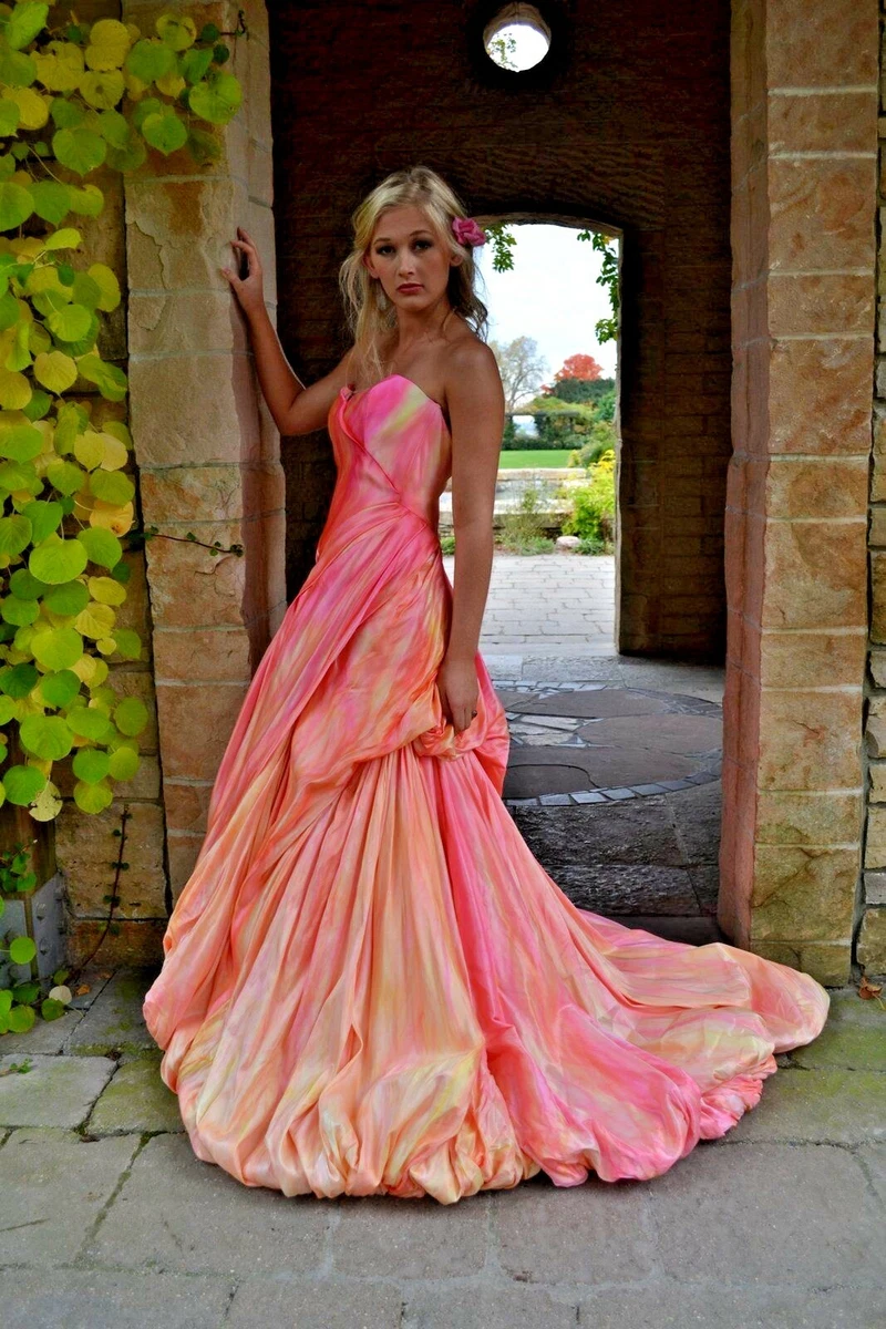 Hot Pink Wedding Dresses