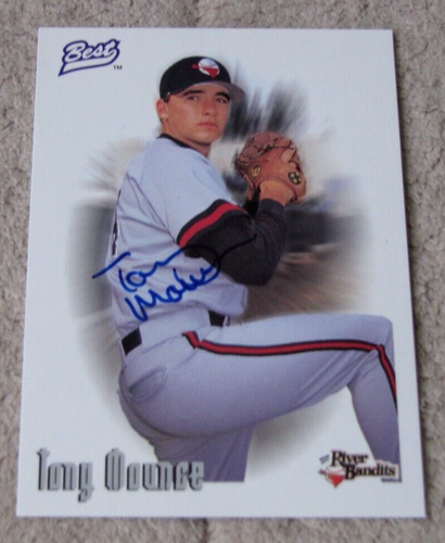 1996 Best Autographs #48 Tony Mounce Auto River Bandits | eBay