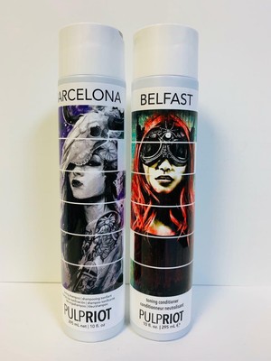 Pulp Riot Barcelona Purple Shampoo & Belfast Purple Toning Conditioner ...