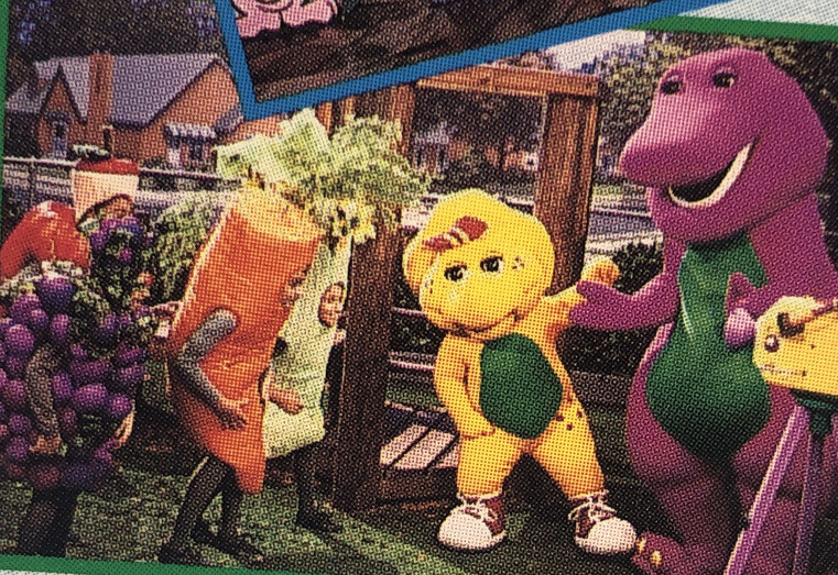 Barney-Barneys Sense-Sational Day(VHS,2000, Classic Collection)RARE ...