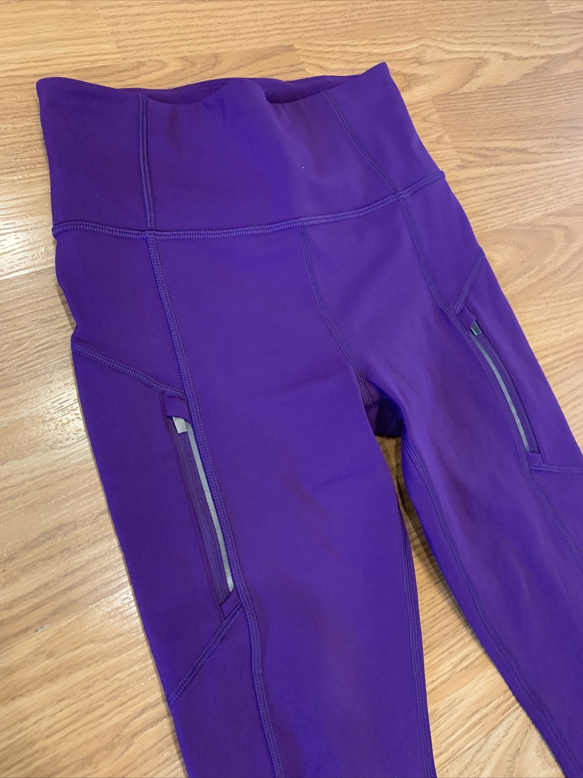 NWOT Athleta Rainier Tight Plush Supersonic XXS Basalt Violet Purple ...