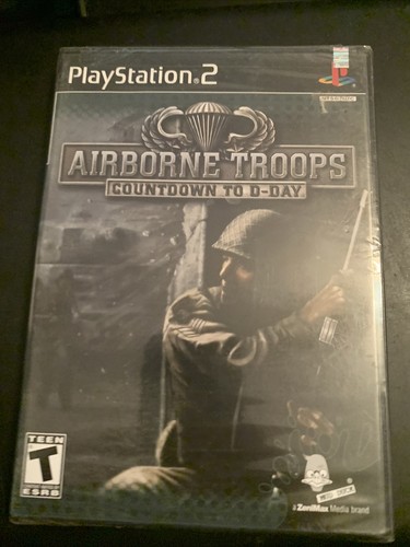 Factory Sealed Airborne Troops Countdown To D-Day PS2 (PlayStation 2 ...
