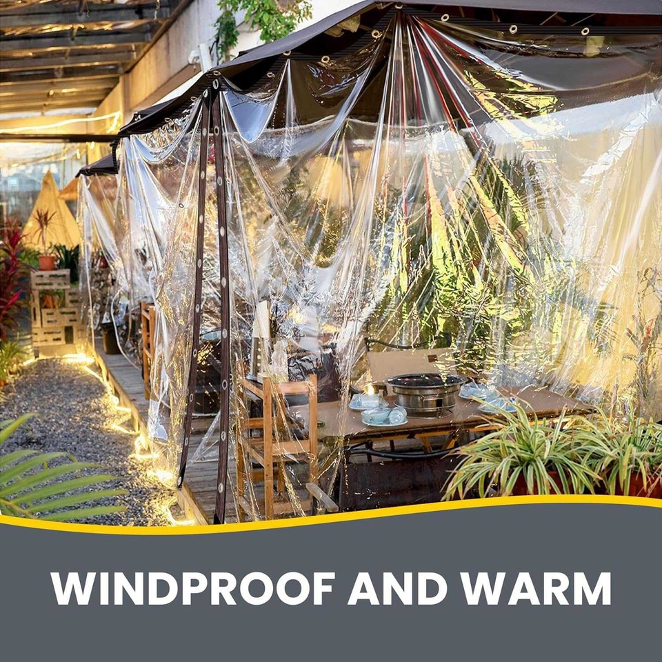 6.6x6.6 FT Tarp with for Patio,for Covering Henhouse Porch Canopy ...