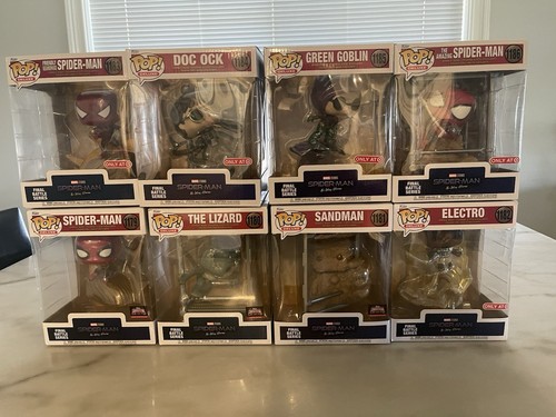 Complete Set of 8 Spiderman Final Battle Series Funko Pops NIB | eBay