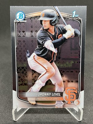 Jhonny Level 2025 Bowman 1st Bowman Chrome RC #BCP-147 San Francisco ...