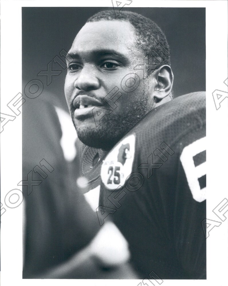 1984 St Louis Cardinals Football Defensive Tackle David Galloway Press ...