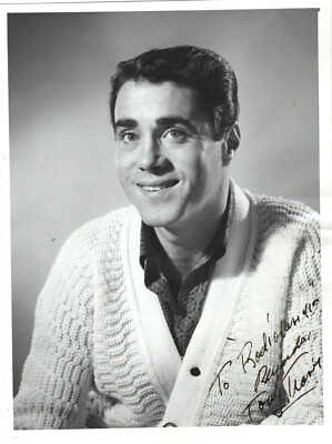 AMERICAN ACTOR & SINGER TONY TRAVIS, SIGNED VINTAGE STUDIO PHOTO. | eBay