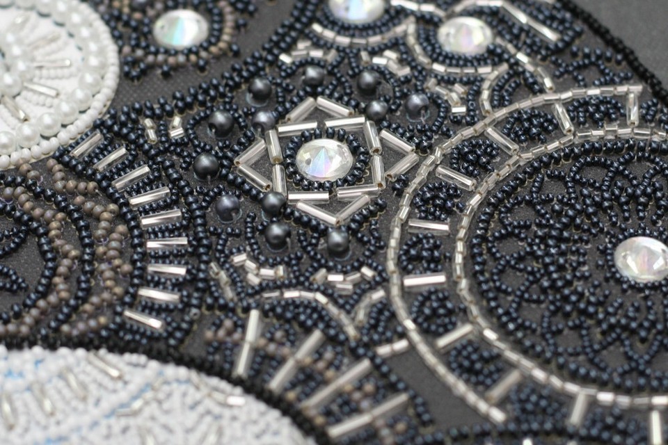 DIY Bead Embroidery Needlepoint Kit "Balance " Stitching Handmade ...