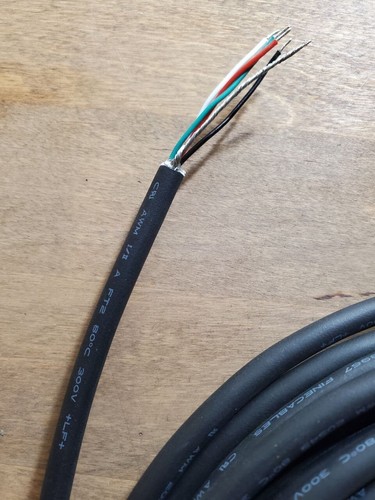 Finecables AWM 80C 20549 300V FT2 Cable E343967 Straight Female 5-Pin ...