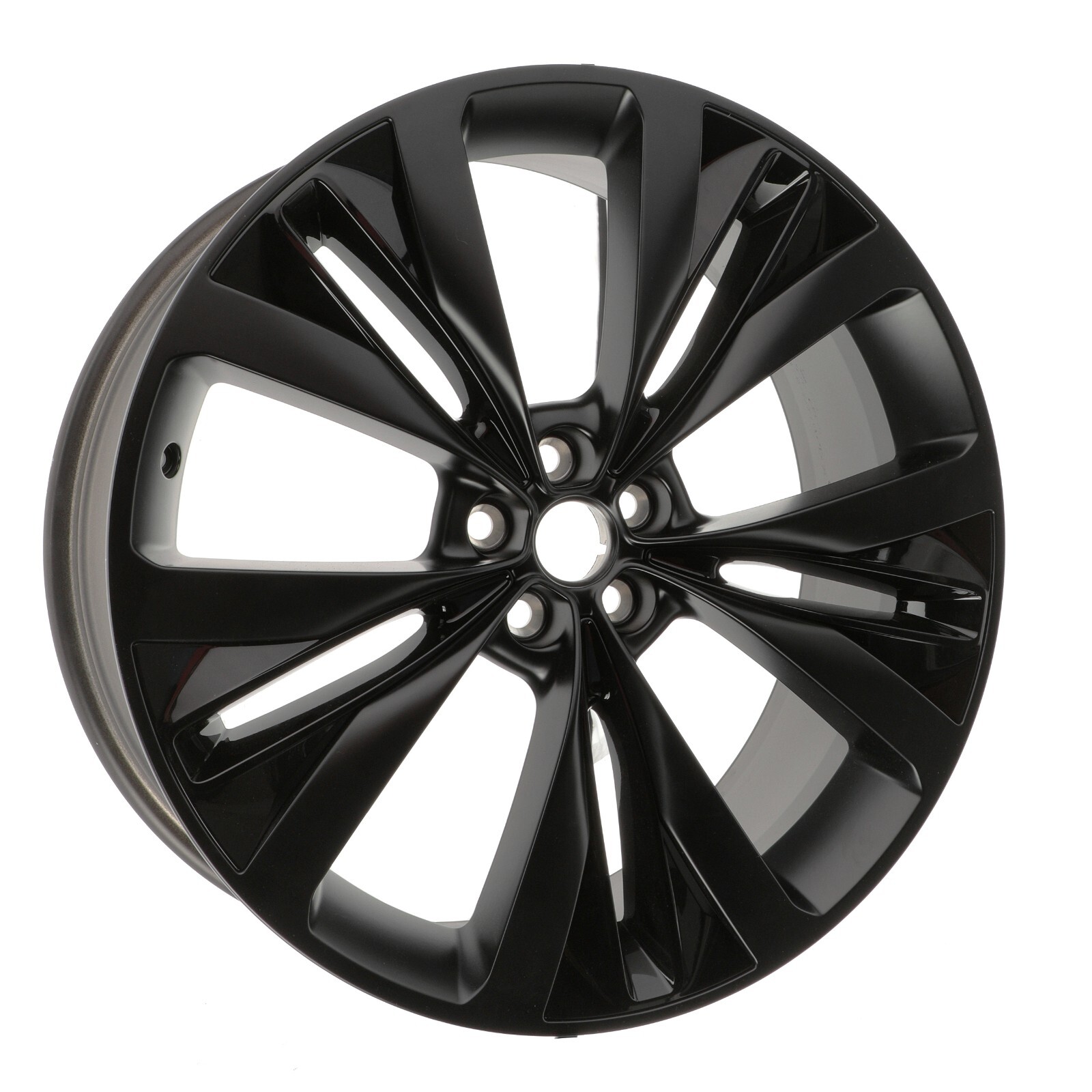 Genuine Jaguar F-pace Wheel 22" Double Helix 10 Spoke Black Alloy ...