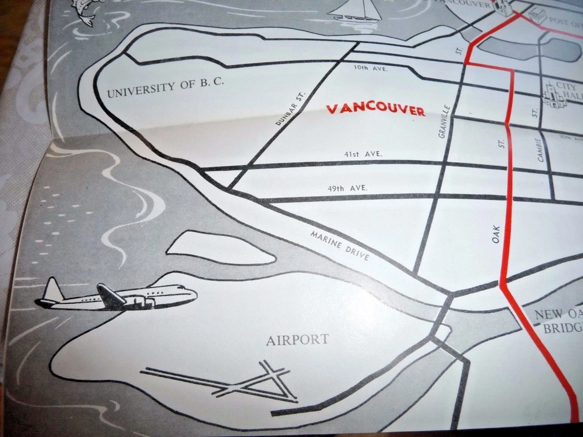 West Vancouver Map