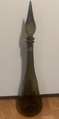 Mid-Century Modern Guildcraft Italy 22” With Top Dark Amber(no Chips ...