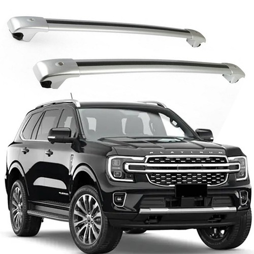 2PCS Cross Bar Fits For Ford Everest 2022-2024 Raised Roof Rail Rack ...