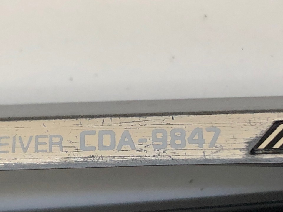 ALPINE CDA-9847 CAR STEREO ONLY ALPINE CDA-9847 FACEPLATE ONLY OEM🟠 | eBay