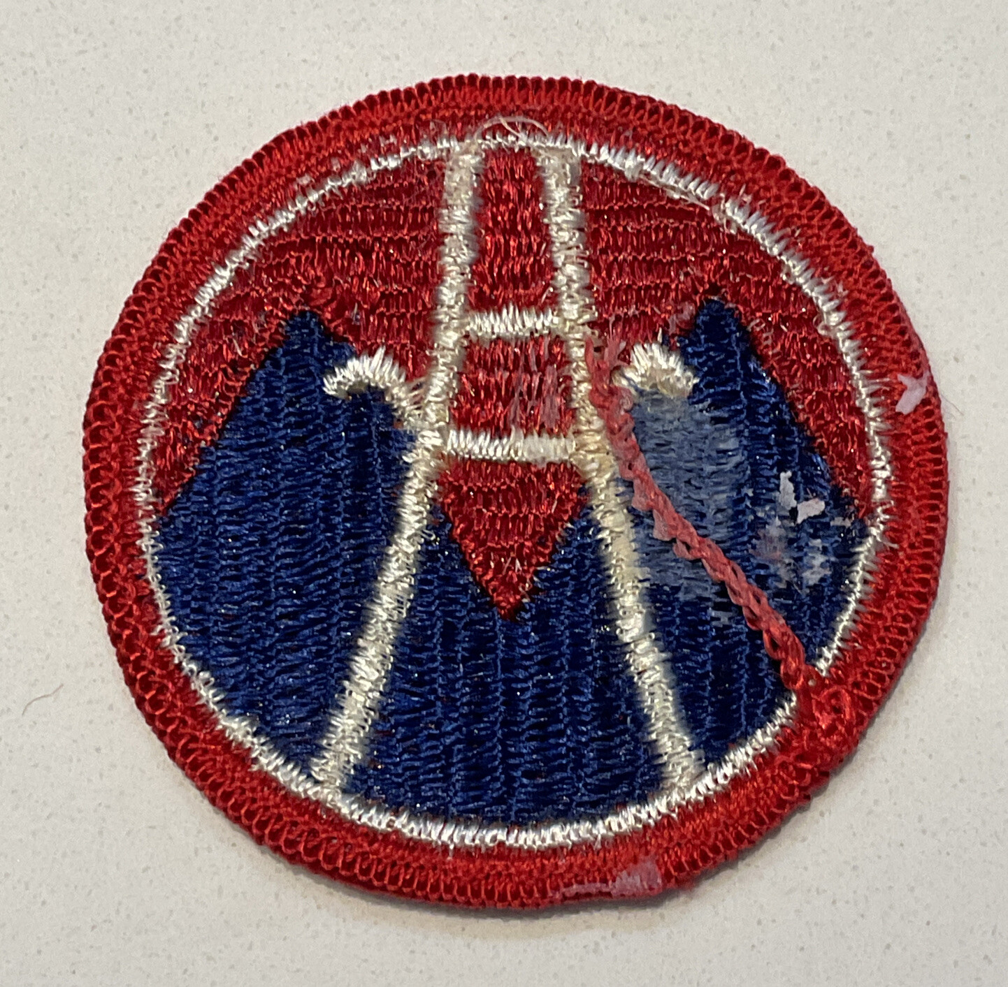 Original Post WWII 50's U.S. 2nd LOGISTICAL COMMAND MERROW EDGE FULL COLOR PATCH | eBay