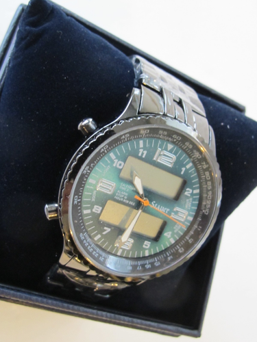 Stauer Metropolis Hybrid Chronograph Watch New in Box with Papers | eBay