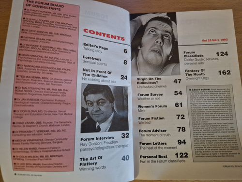 Forum magazine 1992 UK 4 pack Vol 25 Nos 5-8 bigger 164 page issues ...