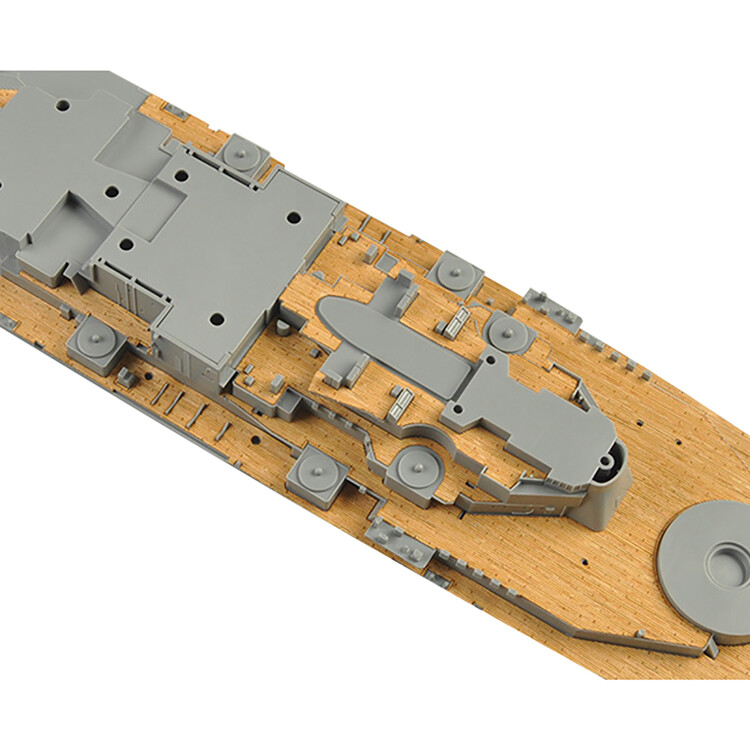 For Tamiya 78029 1/350 Scale USS Missouri BB-63 Circa 1991 Model Wooden ...