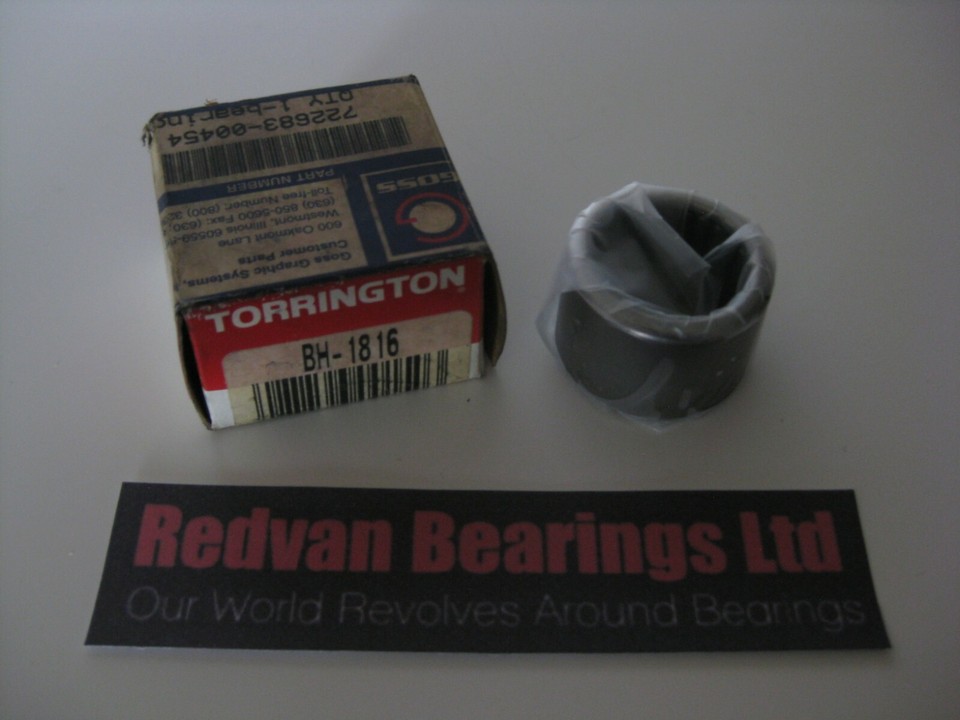 B1816 (NEEDLE ROLLER BEARING) 1-1/8 X 1-3/8 X 1, TORRINGTON | eBay