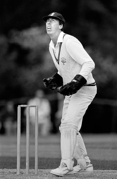 Surrey wicketkeeper David Ward circa 1988 Old Cricket Photo | eBay