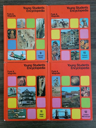 1972-73 YOUNG STUDENTS ENCYCLOPEDIA COMPLETE SET 1-20 HARDCOVER FUNK ...