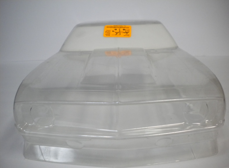 HPI '69 Chevy Camaro RC Car Plastic Shell * Body ONLY * Clear 1969 ...