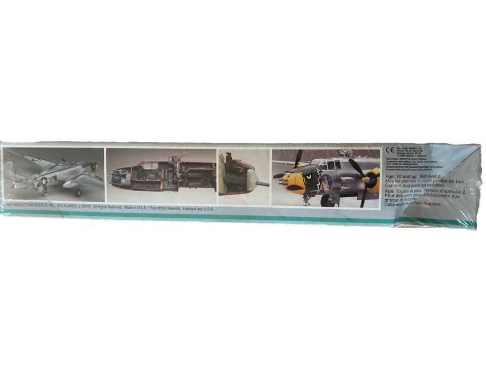 Monogram B-25J Mitchell 1/48 Scale Airplane Model Kit Sealed #5507 | eBay