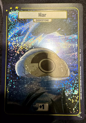 Neopets Battledome TCG FOIL Har Codestone OBL Season One Promo IN HAND ...