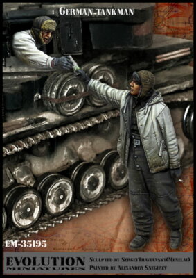 Evolution Miniatures 1/35 German Tankman (2 figures) | eBay