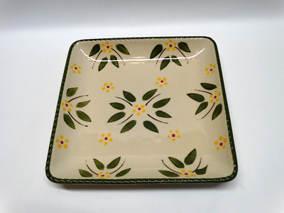 Temptations by Tara Square Old World Green Salad Plate NEW | eBay