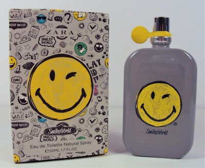 ZARA Smiley World 1.7 oz / 50 ml Eau de Toilette Spray NEW with BOX | eBay