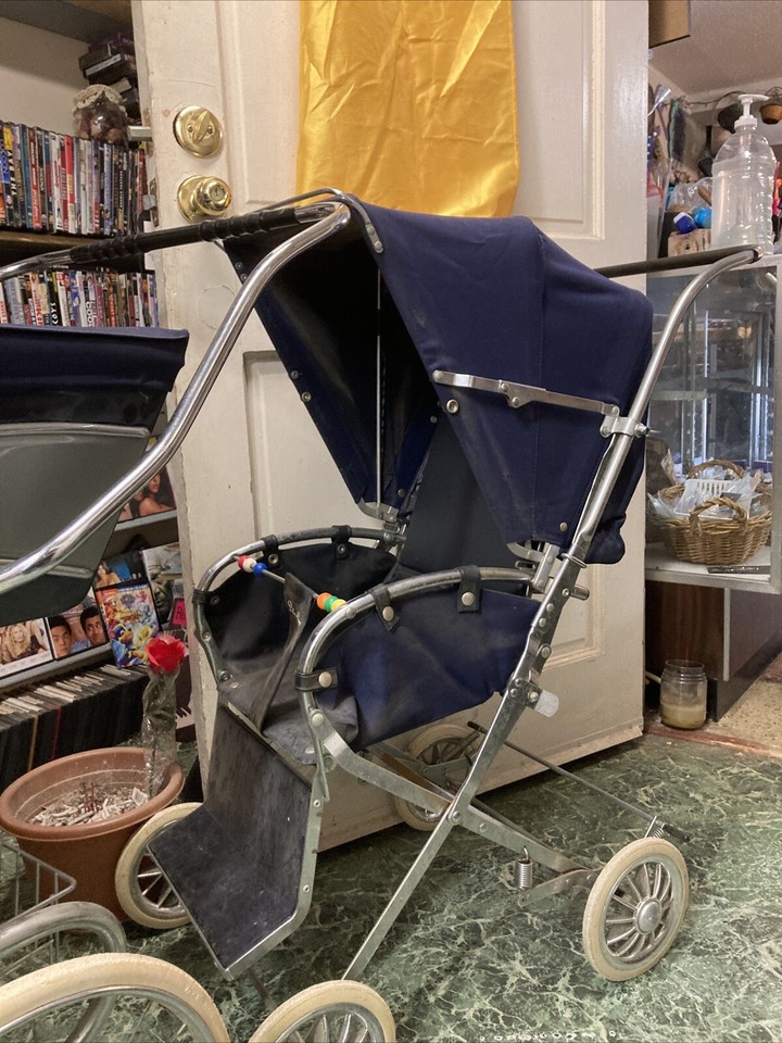 Vintage British Silver Cross Pram And Stroller | eBay