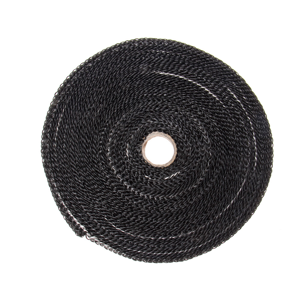 15m*25mm Black Exhaust Heat Wrap Roll for Motorcycle Fiberglass Heat ...