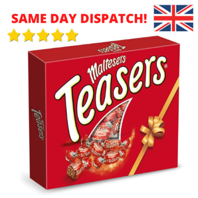 Maltesers Teasers Chocolate NEW & Sealed Gift Box Big 275g - FREE ...