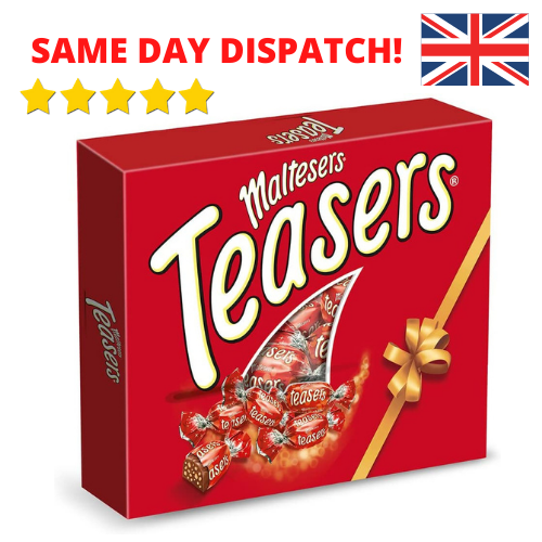 Maltesers Teasers Chocolate NEW & Sealed Gift Box Big 275g - FREE ...