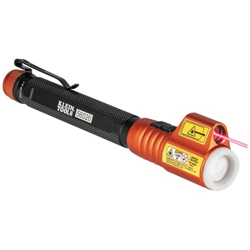 Klein Tools 56026R Inspection Penlight with Class 3R Red Laser Pointer ...