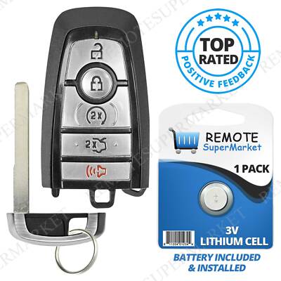 Replacement for 2018 2019 2020 Ford Explorer Smart Fob Remote Car Key ...
