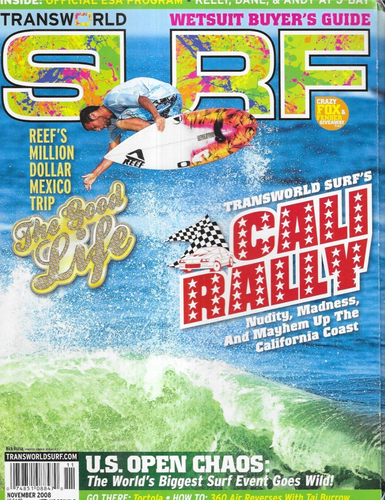 Transworld Surf Magazine Cali Rally U.S. Open Official ESA Program ...