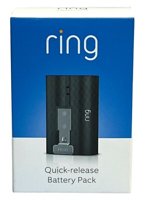 Ring Quick-Release Rechargeable Battery Pack 842861100860| eBay