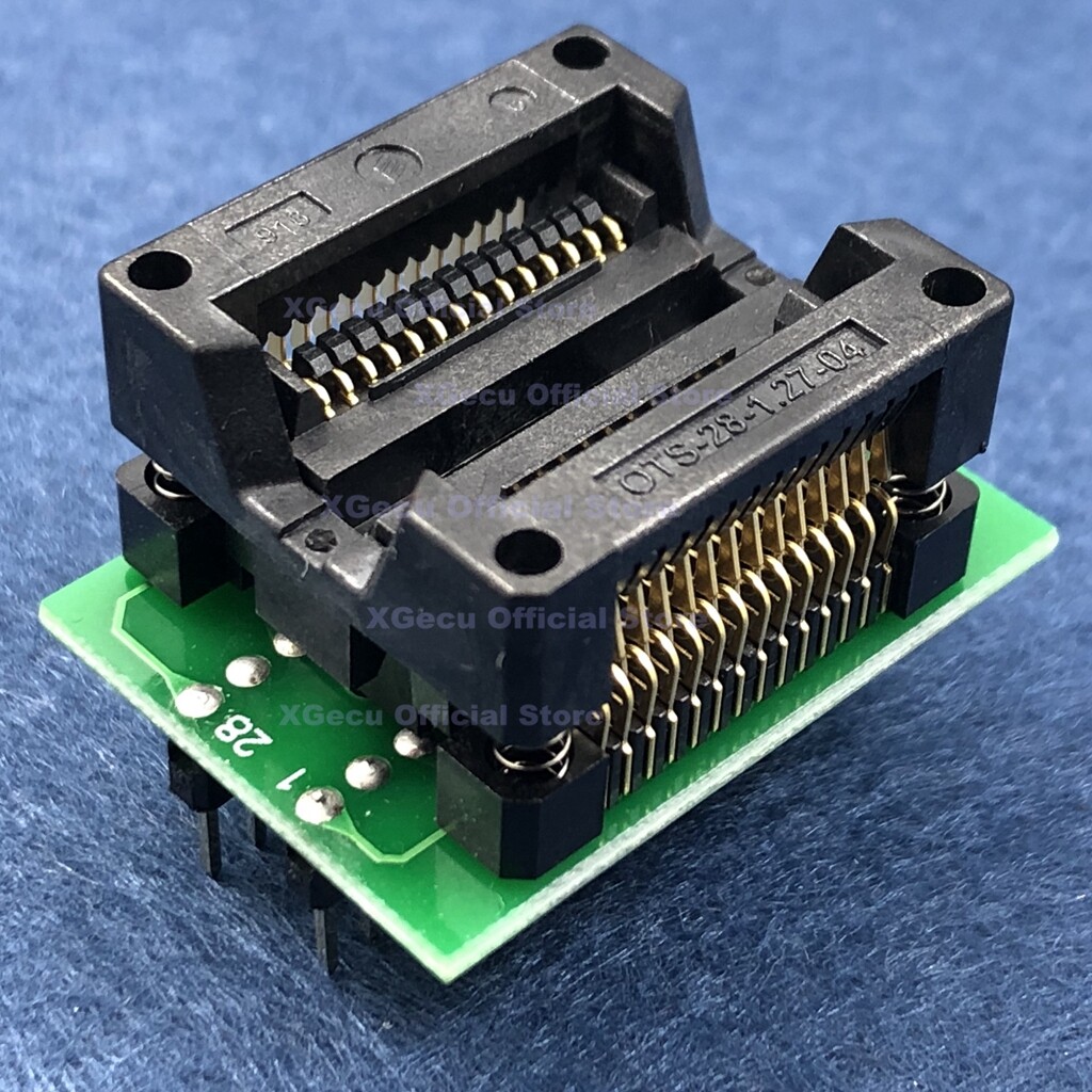 SOP28-DIP28 adapter/adaptor IC socket for body width 300mil on TL866II ...