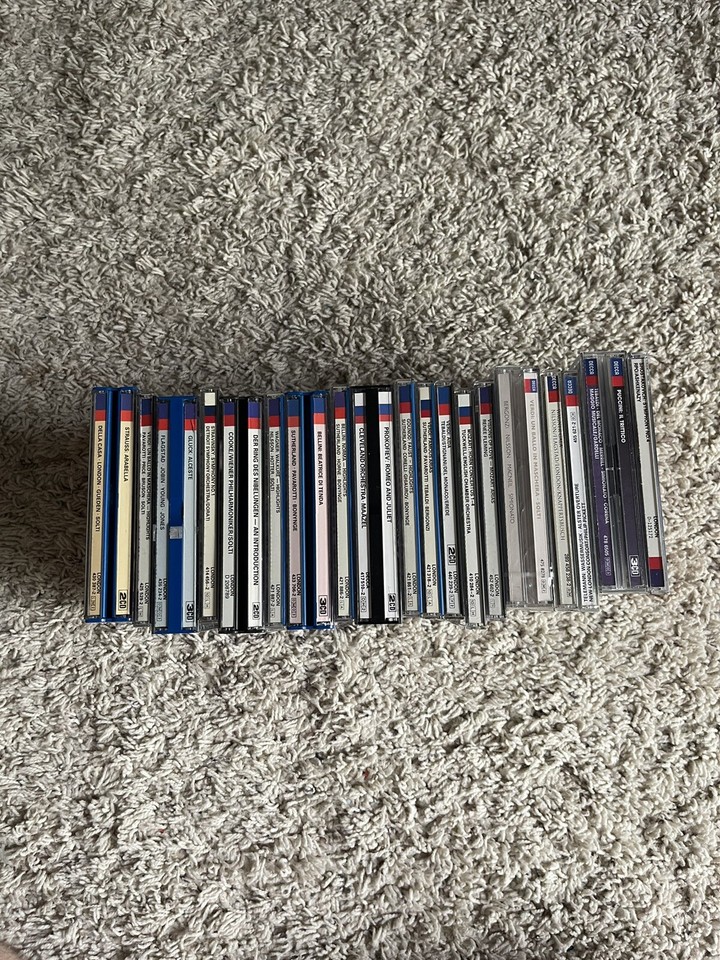 Lot 21 CLASSICAL CD's - LONDON DECCA - Opera, Wager, Mozart+ VERY CLEAN ...