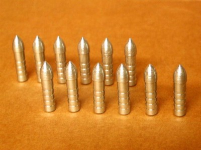 Precision Bullet Target Points for 2013 Aluminum Arrows - 100 gr. - New ...
