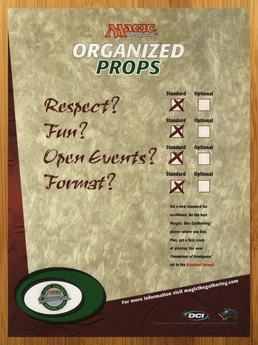 2004 Magic The Gathering Championships Print Ad/Poster MTG CCG TCG ...