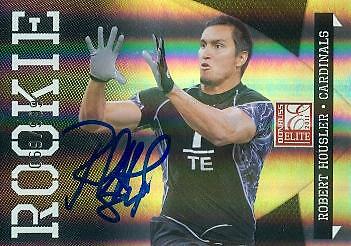 Rob Housler autographed Football Card (Cardinals) 2011 Donruss Elite ...